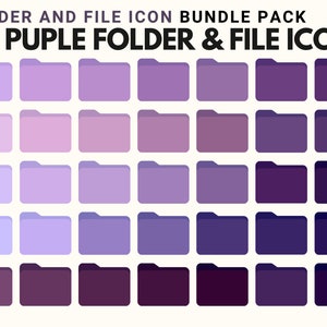 50 Purple Icons, Mac & PC Icons, Desktop Folder Icons, Windows Icons ...