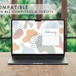 2025 Organic Pastels, Desktop Wallpaper + Screensaver, Computer ...