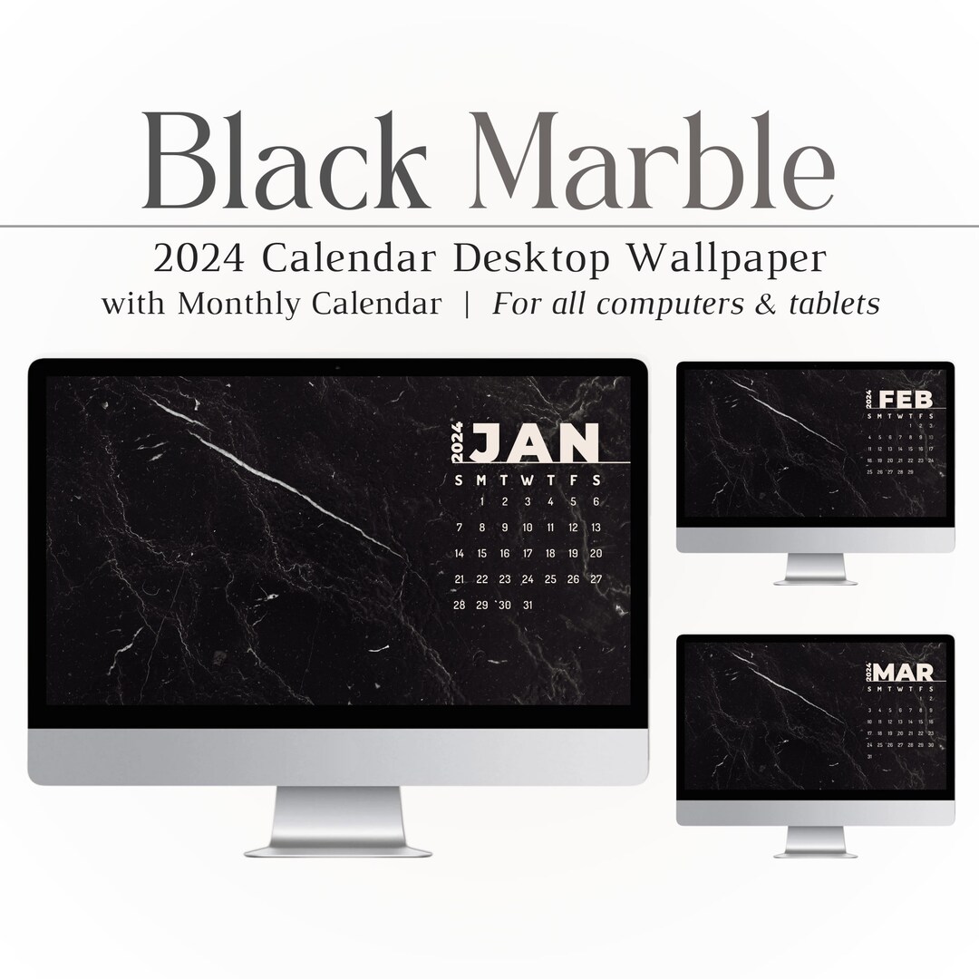 Dark Theme Desktop Wallpaper, Calendar Wallpaper, Dark, Minimalist ...