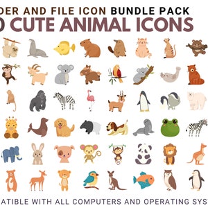 150 Folder Icons for Mac & Windows, Desktop Folder Icons, File Icons ...
