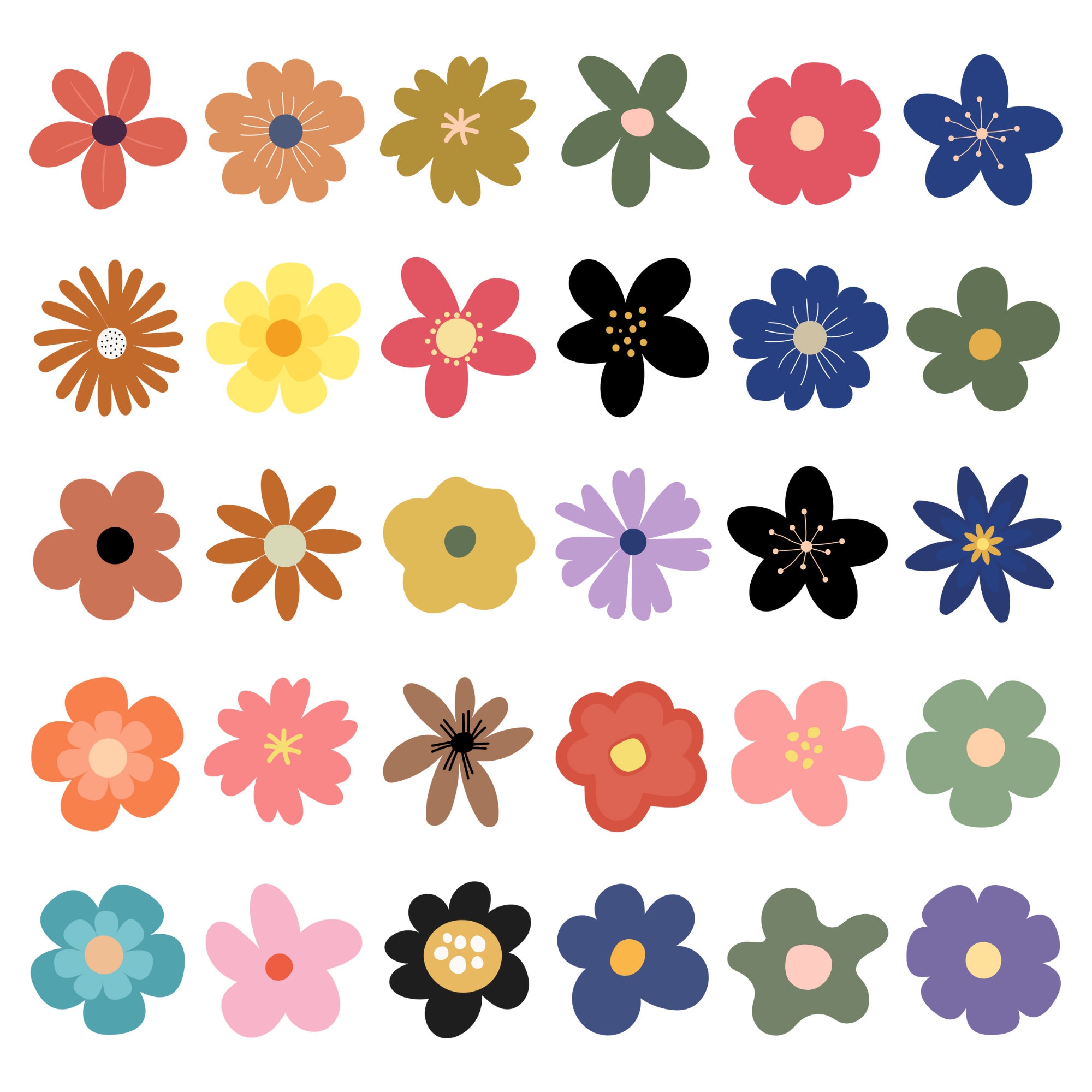 100 Flower Icons, Folder Icons, Desktop Icons, Mac, Windows, PC, App ...