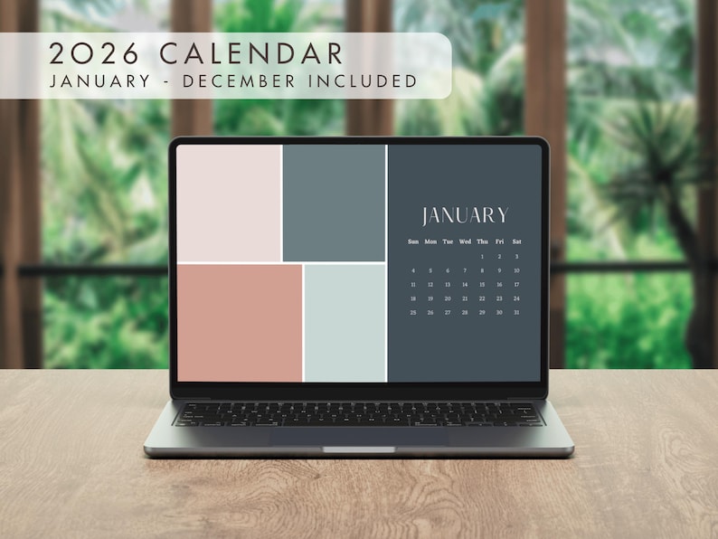 2026 Sand & Sea Glass, Desktop Wallpaper, Mac, PC, Windows, Laptop ...