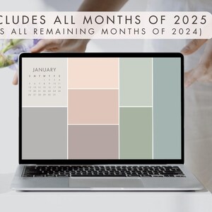 2025 Sagebrush Organizational Desktop Wallpaper, Minimalist, Organizer ...