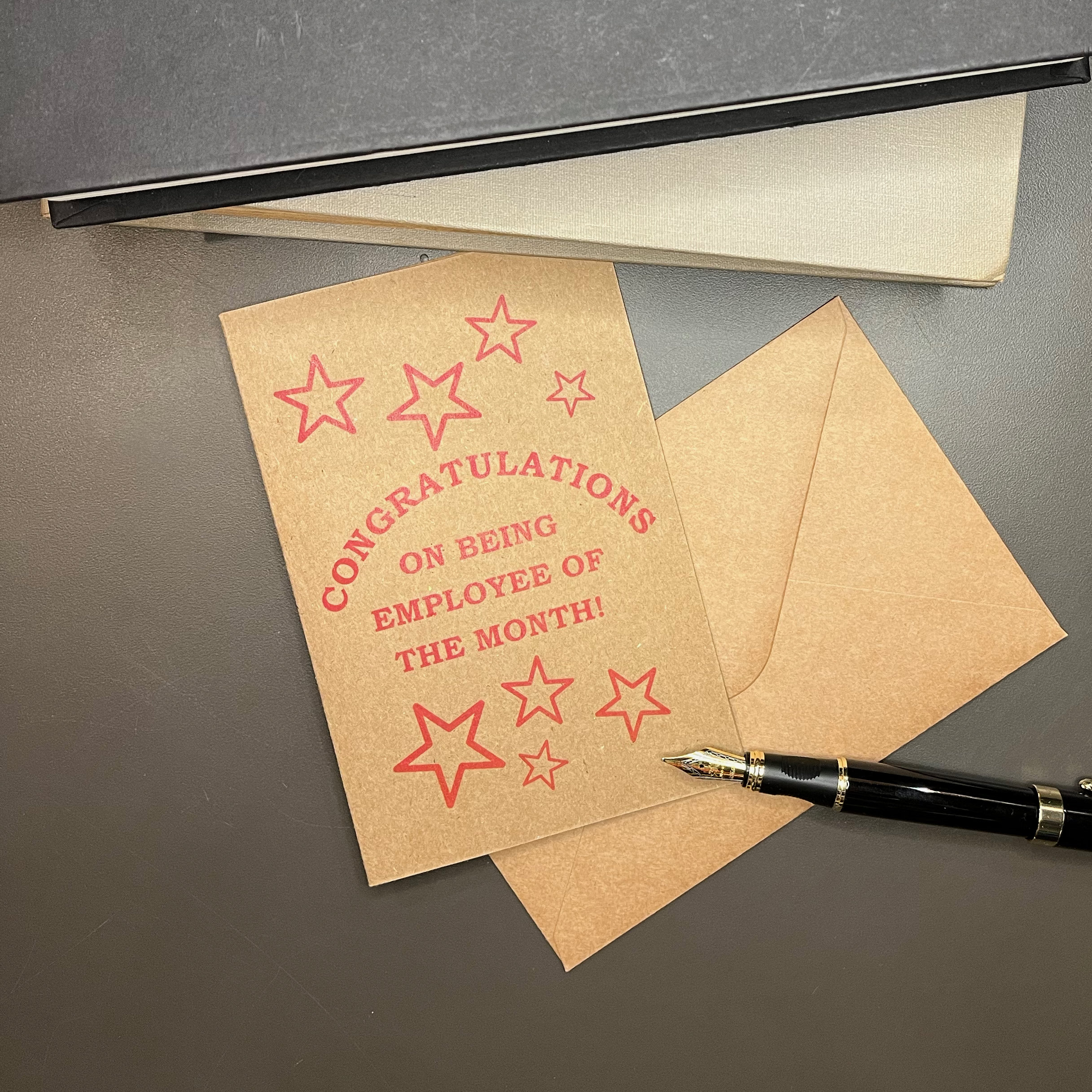 Congratulations-employee-employee of the Month - Etsy