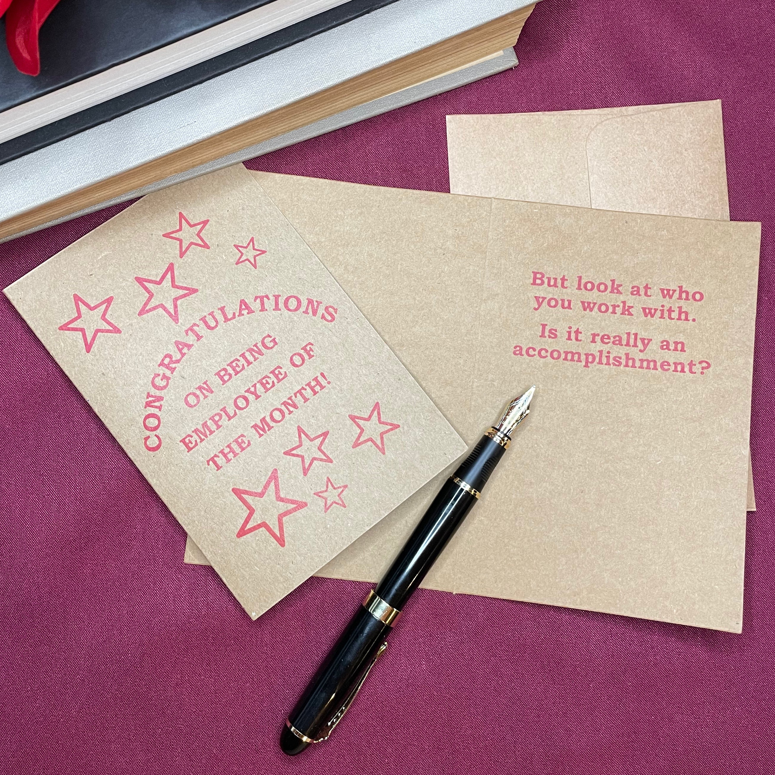 Congratulations-Employee-Employee Of The Month | Etsy