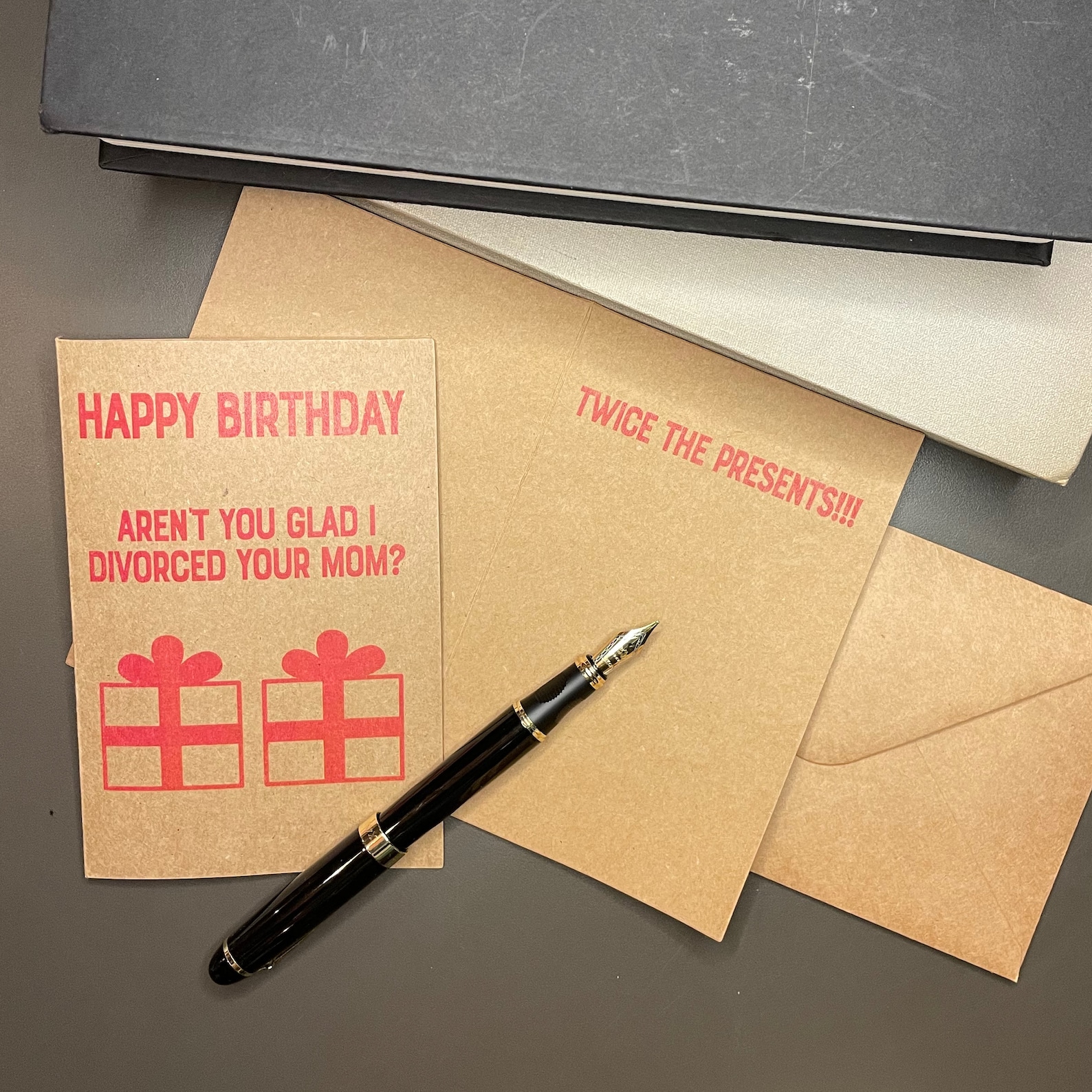 Happy Birthday From Your Divorced Dad, More Presents - Etsy