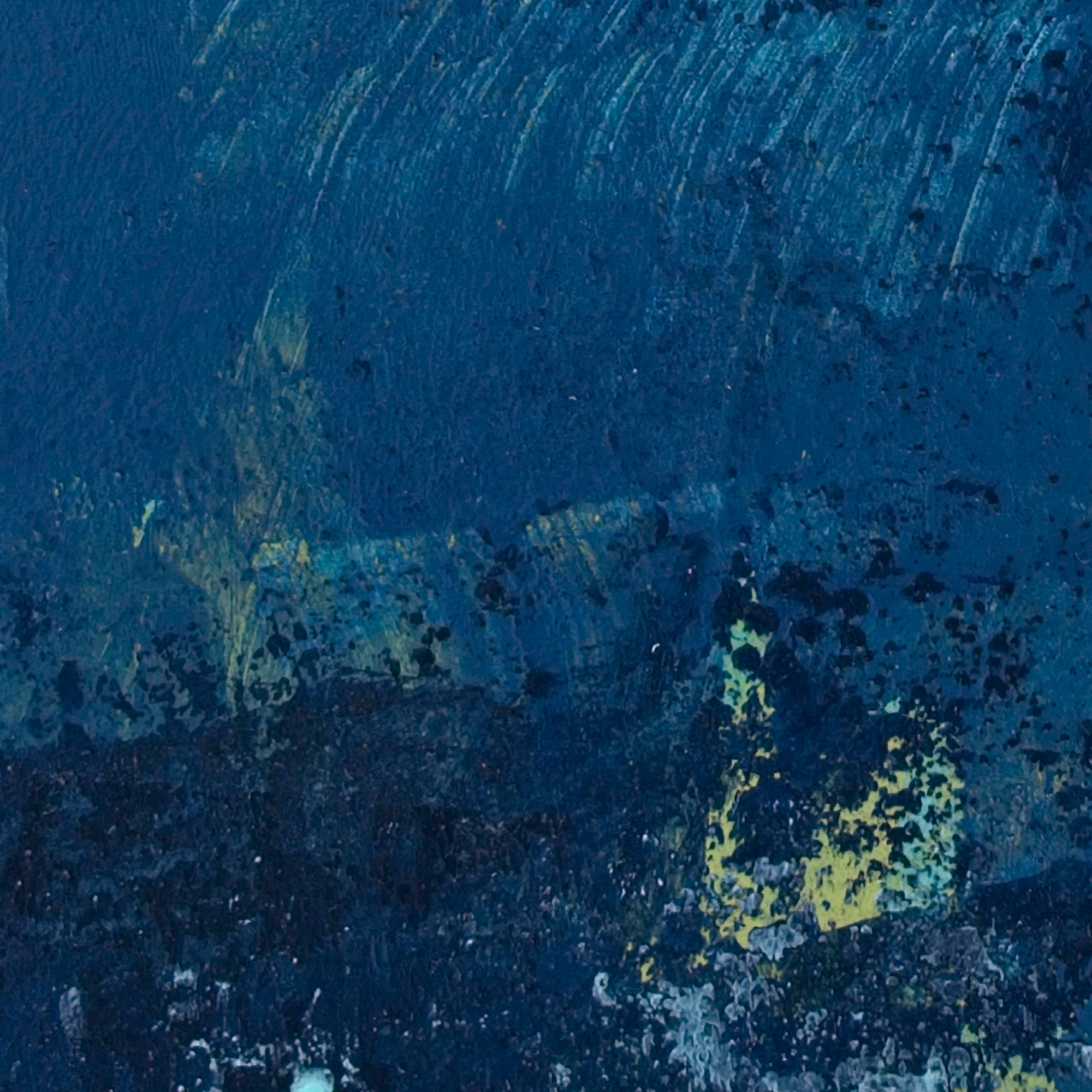 Indigo Chartreuse Druck 2er Set, Buntes Küsten Wandkunst Set ...