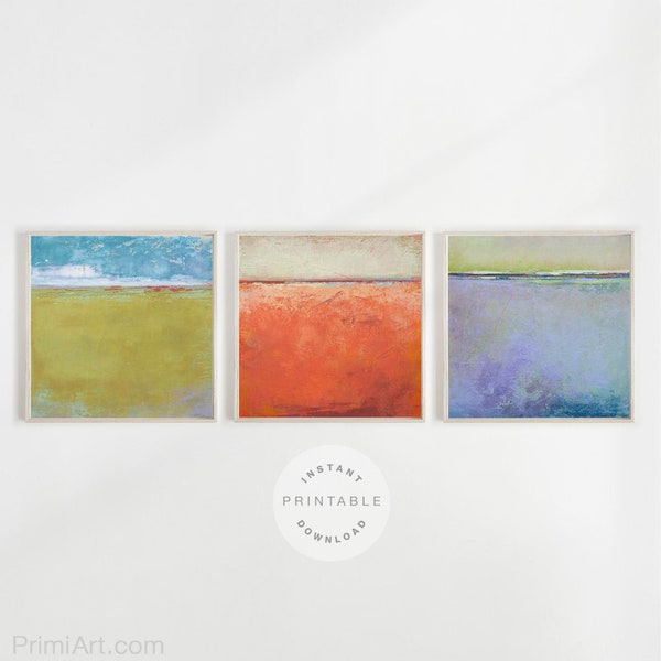 Triptych Painting - Etsy