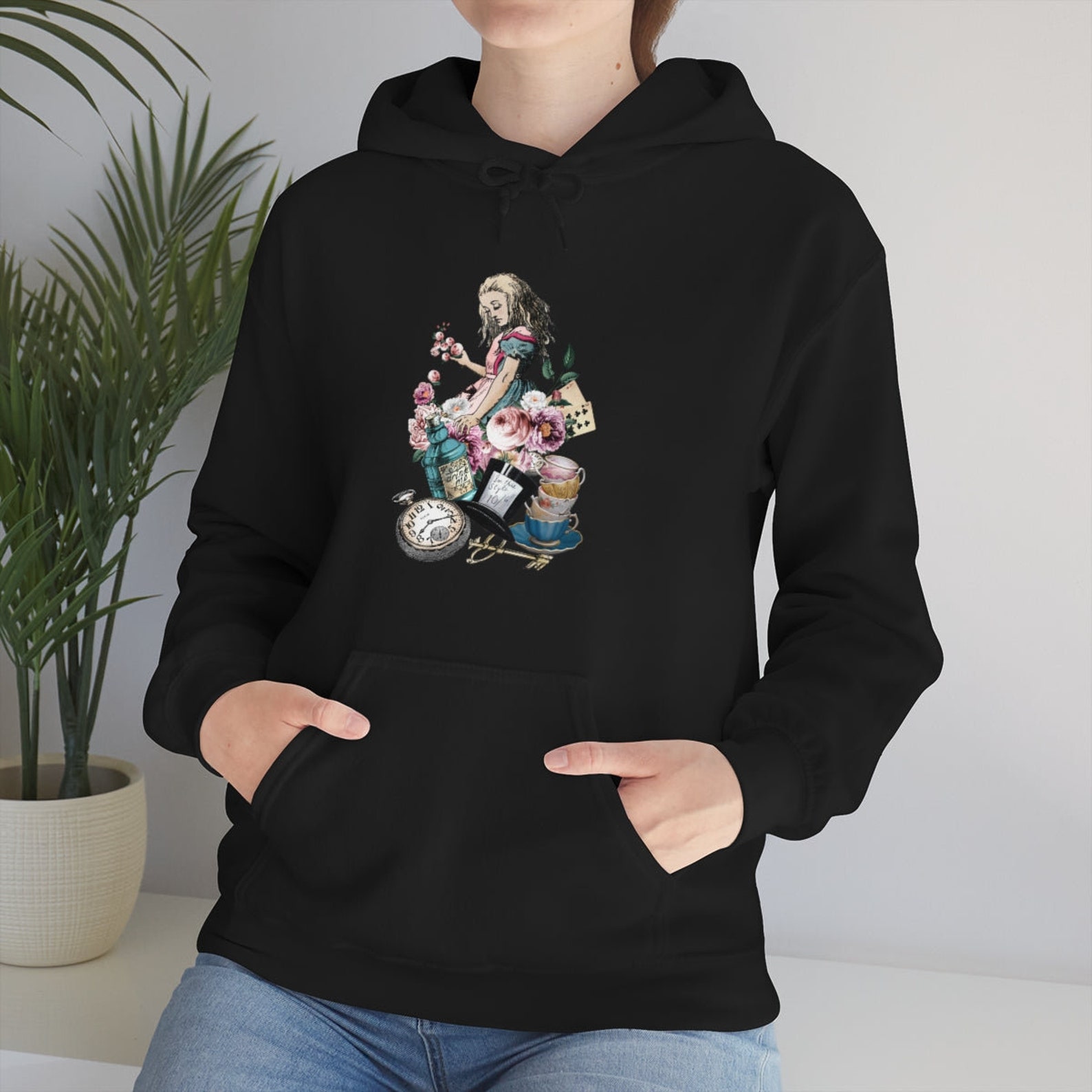 Pullover Hoodies-alice in Wonderland Gifts 44 Colorful Series - Etsy