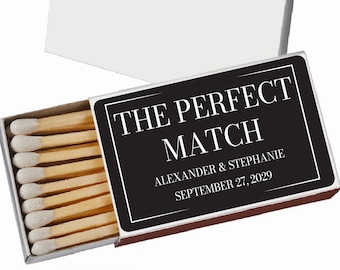 BULK Wedding Matches Fancy Ornate Match Design Wedding Favor Match ...