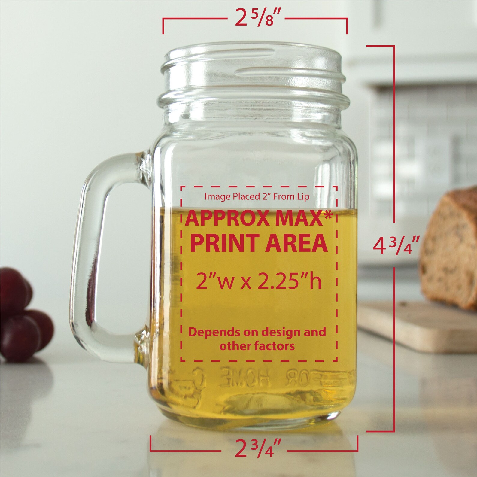 24 Pcs - Personalized Mason Jar - It's a Girl! - Unique Mason Mug ...