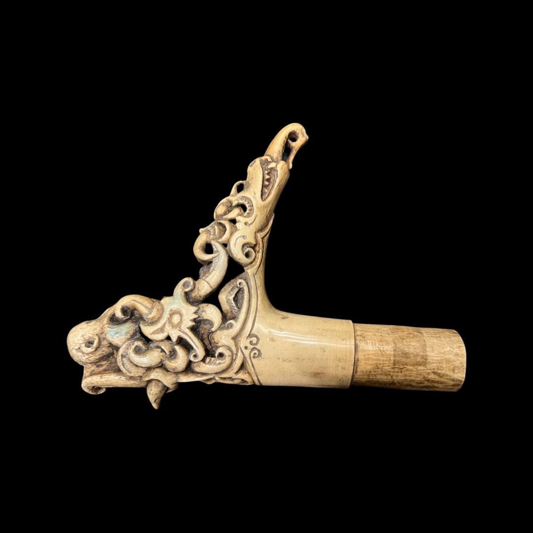 Giant Warrior Sword Handle From Deer Horn Kalimantan Dayak Borneo - Etsy
