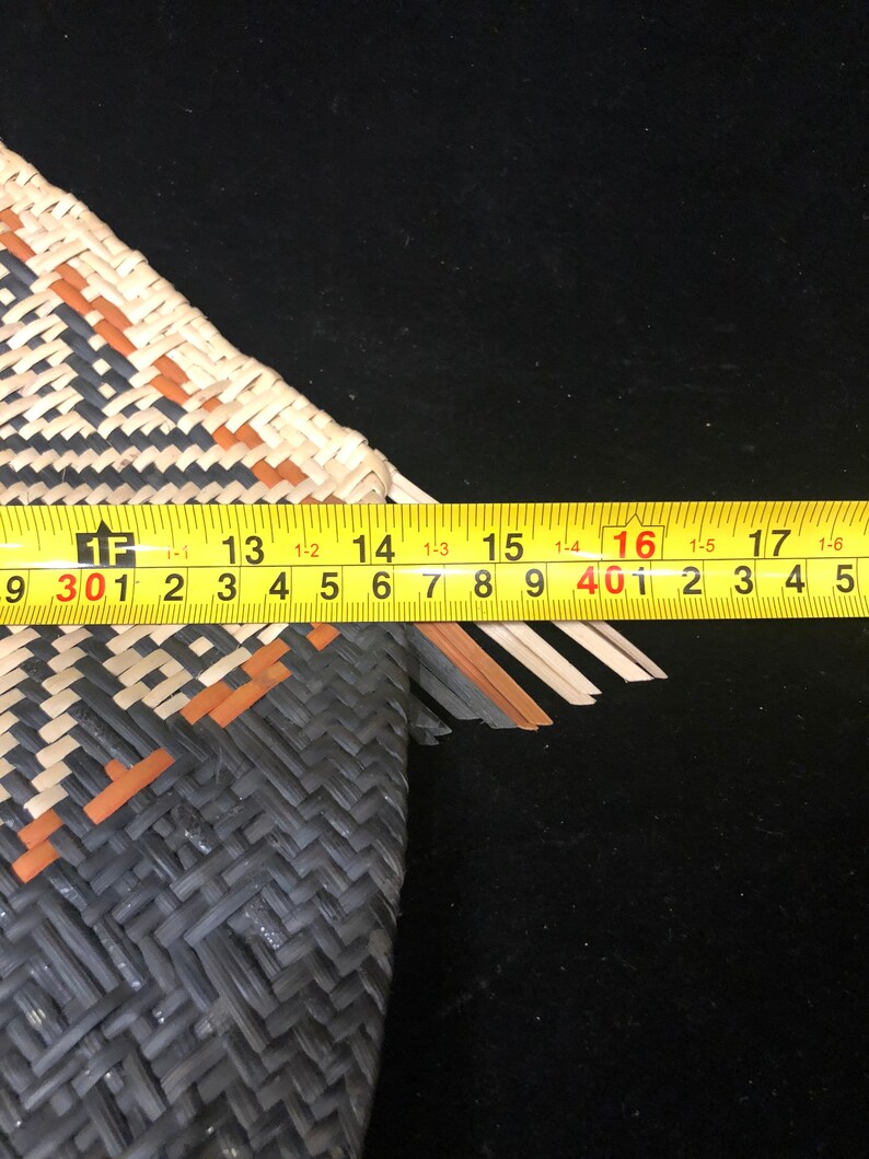 Penan Dayak/nomadic Rattan and Natural Dyed Seat Mats From Sarawak ...