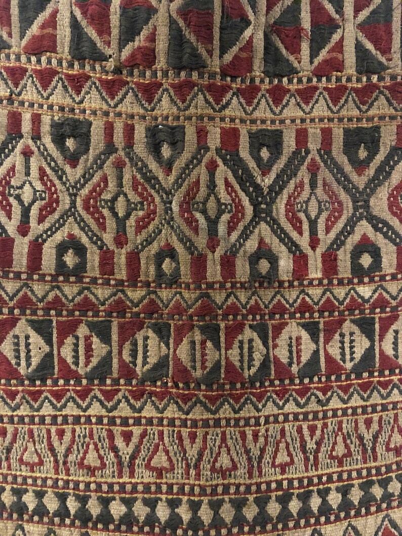 100yrs Old Antique Iban Dayak Sulam Technic Jacket/vest Borneo - Etsy