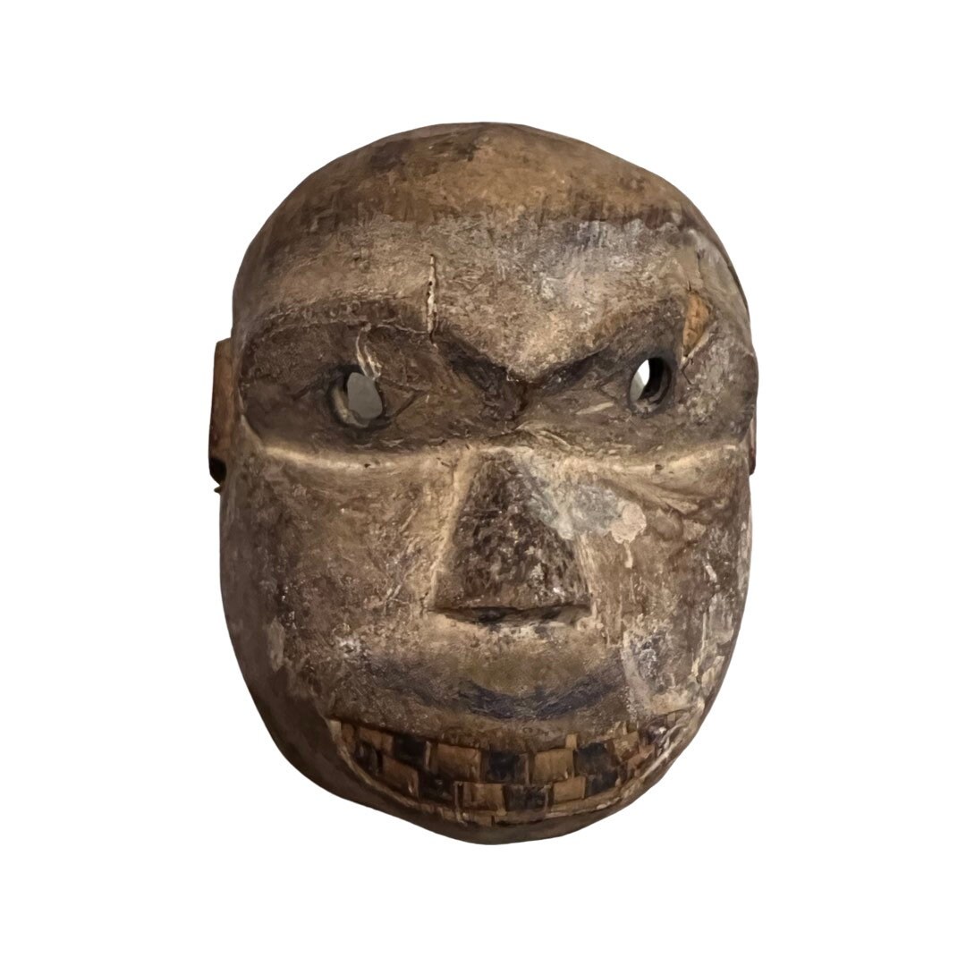 Old Smallest Bidayuh Monkey Like Mask for Shaman Ceremony Purpose Feon ...