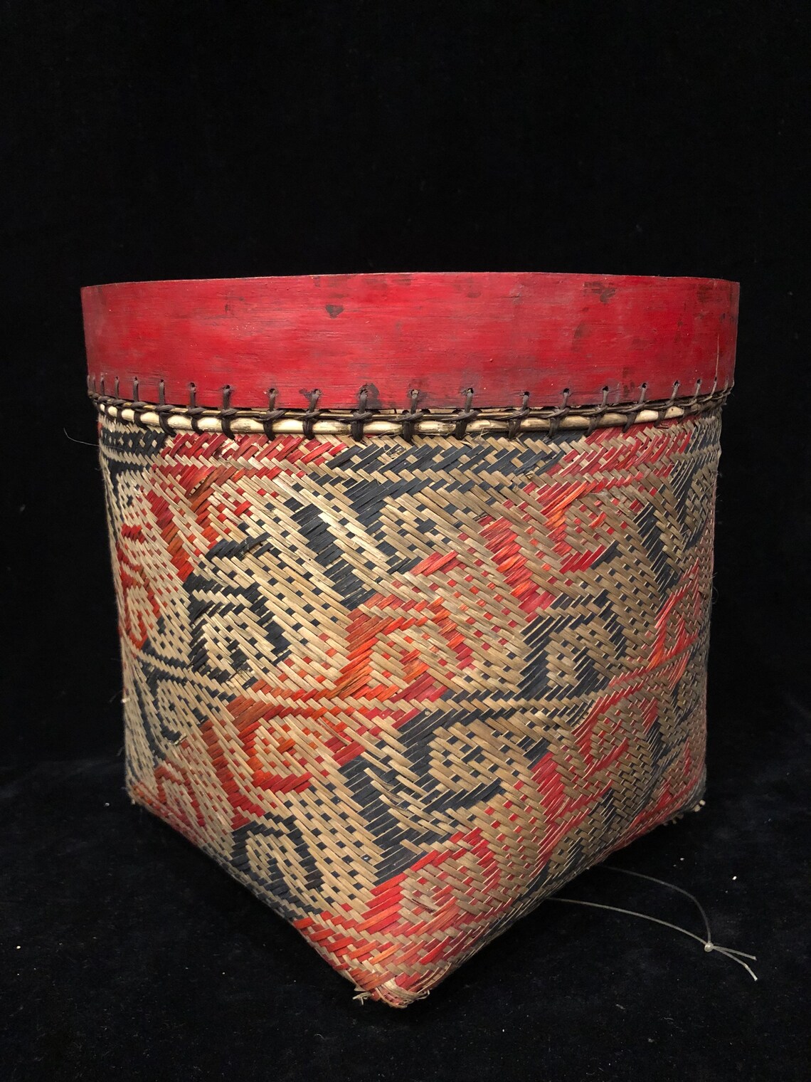Important Wedding Bamboo Bemban Basket Dayak Borneo - Etsy