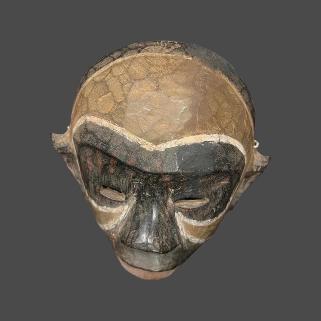 Original Iban Ceremony Dancing Monkey Like Mask From West Kalimantan ...