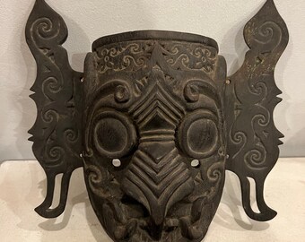 Borneo Mask - Etsy