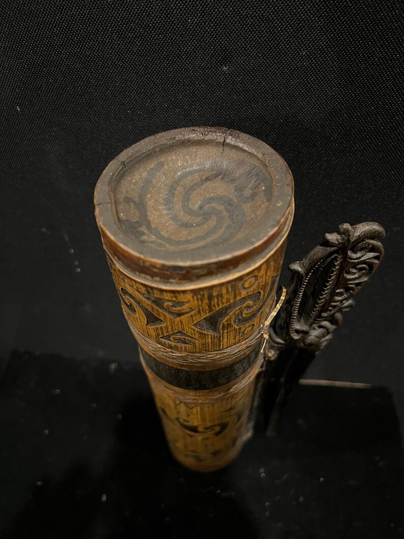 Master Carver Dragon Darts Quiver/bamboo Container With Super - Etsy