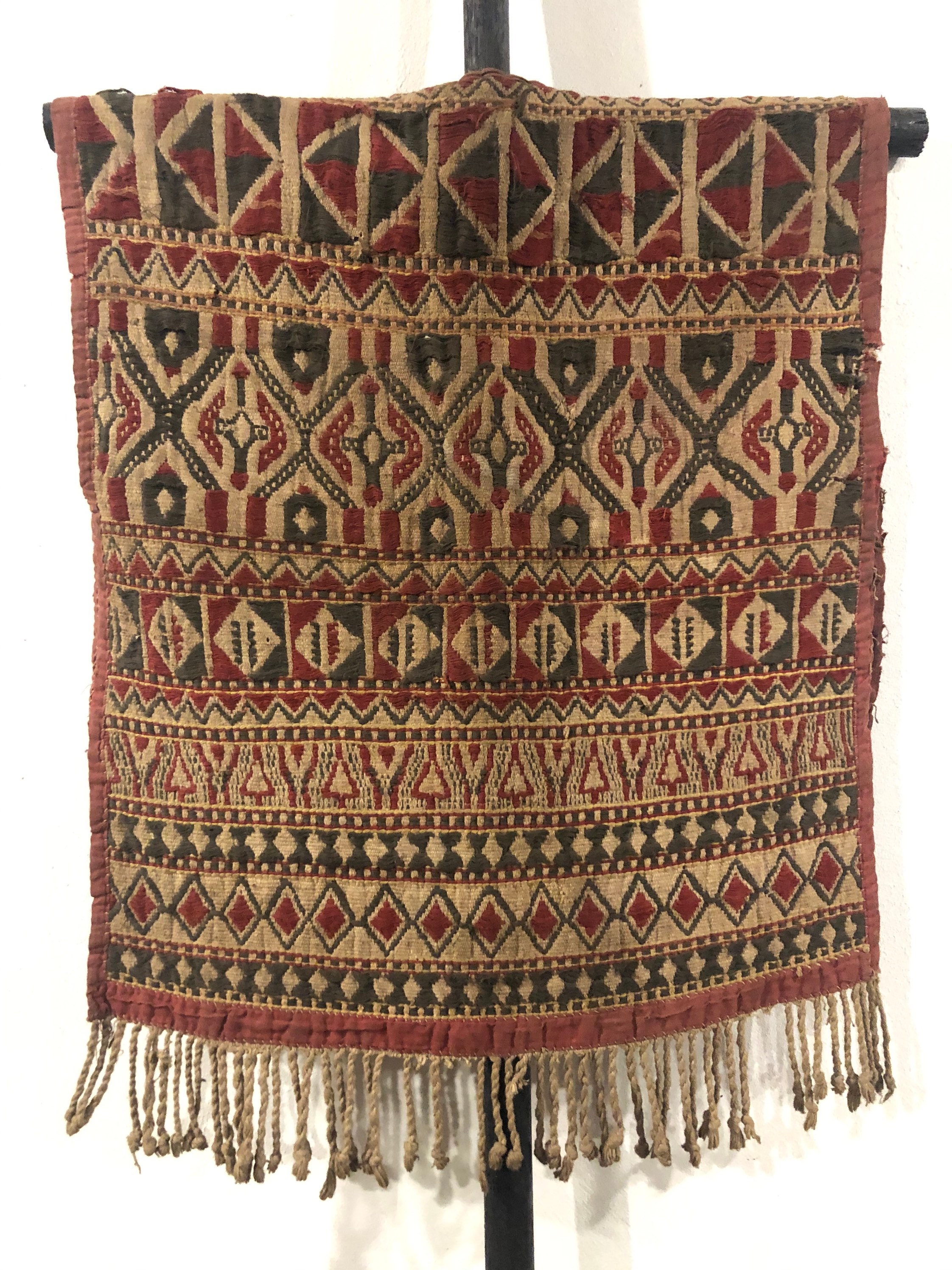 100yrs Old Antique Iban Dayak Sulam Technic Jacket/vest Borneo - Etsy