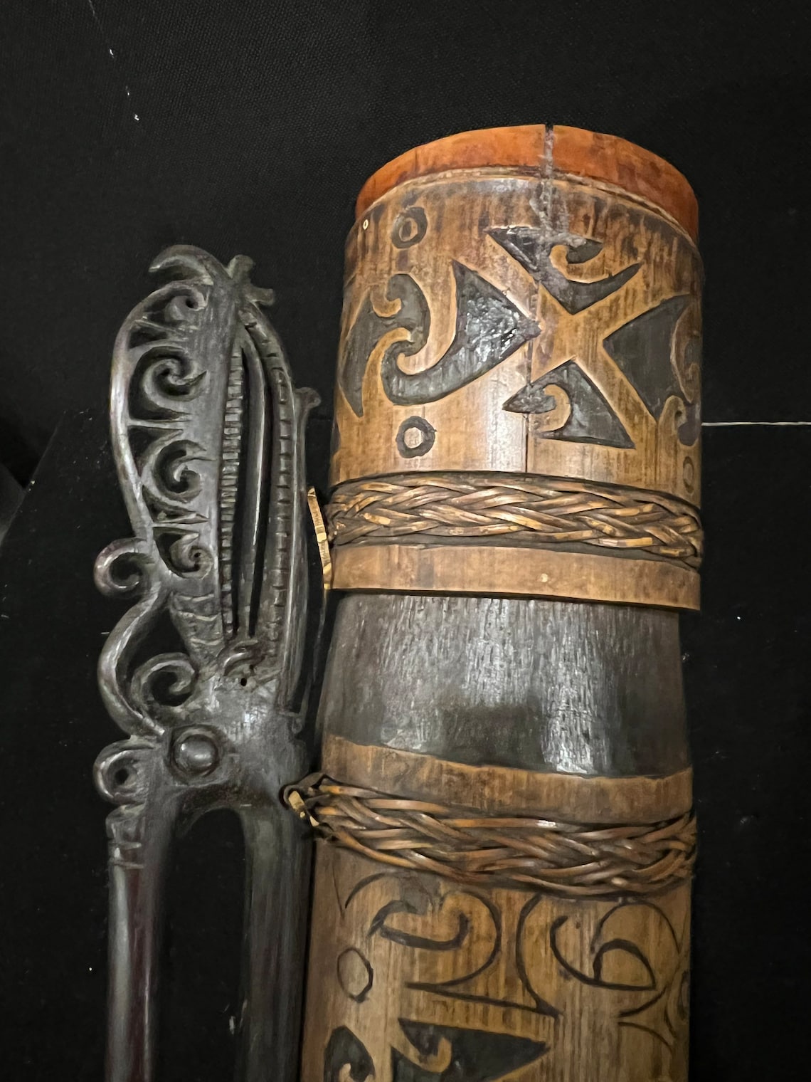 Master Carver Dragon Darts Quiver/bamboo Container With Super Fine ...