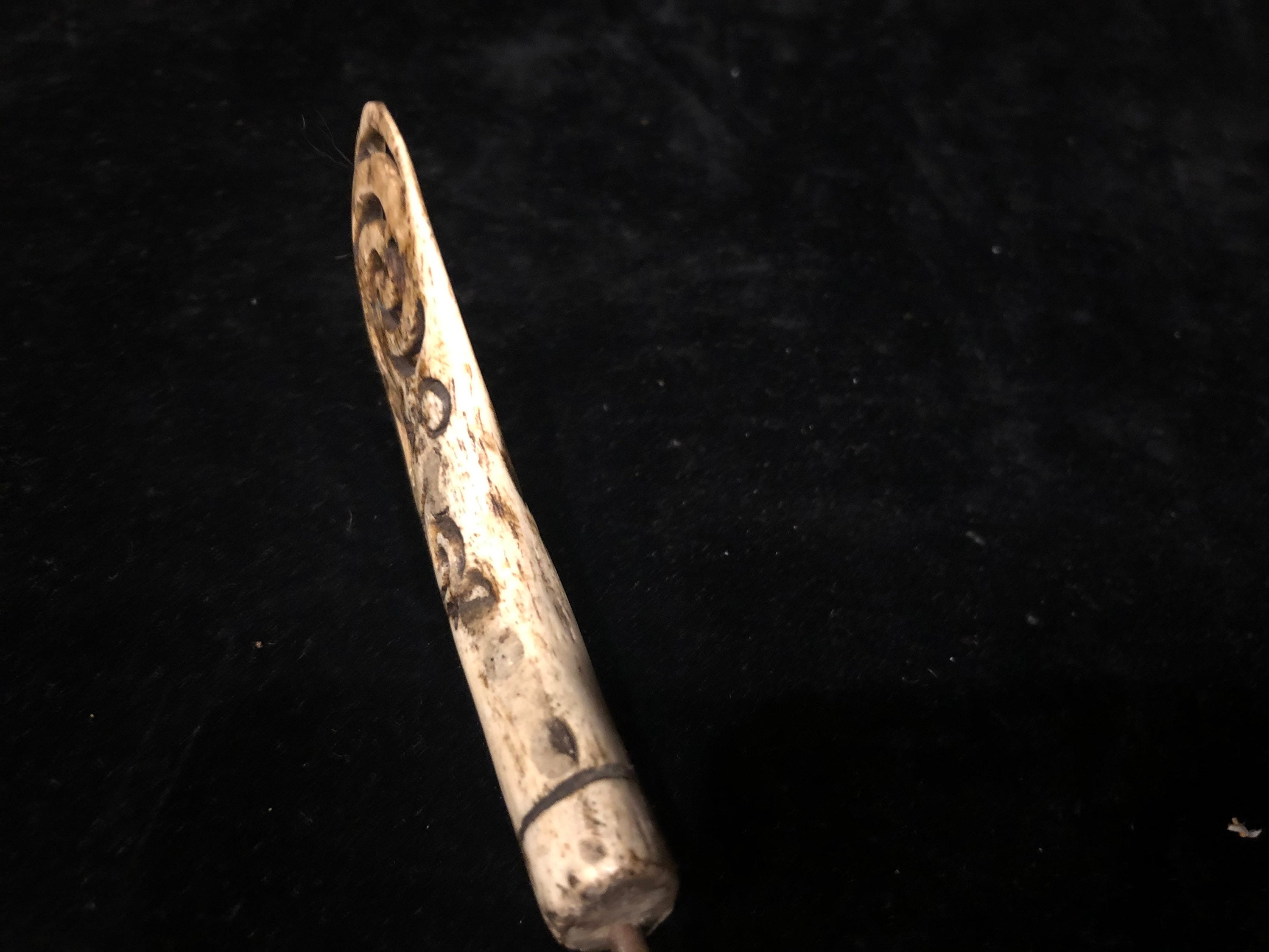 Finely Carved Bone Mats Tool Dayak Borneo - Etsy