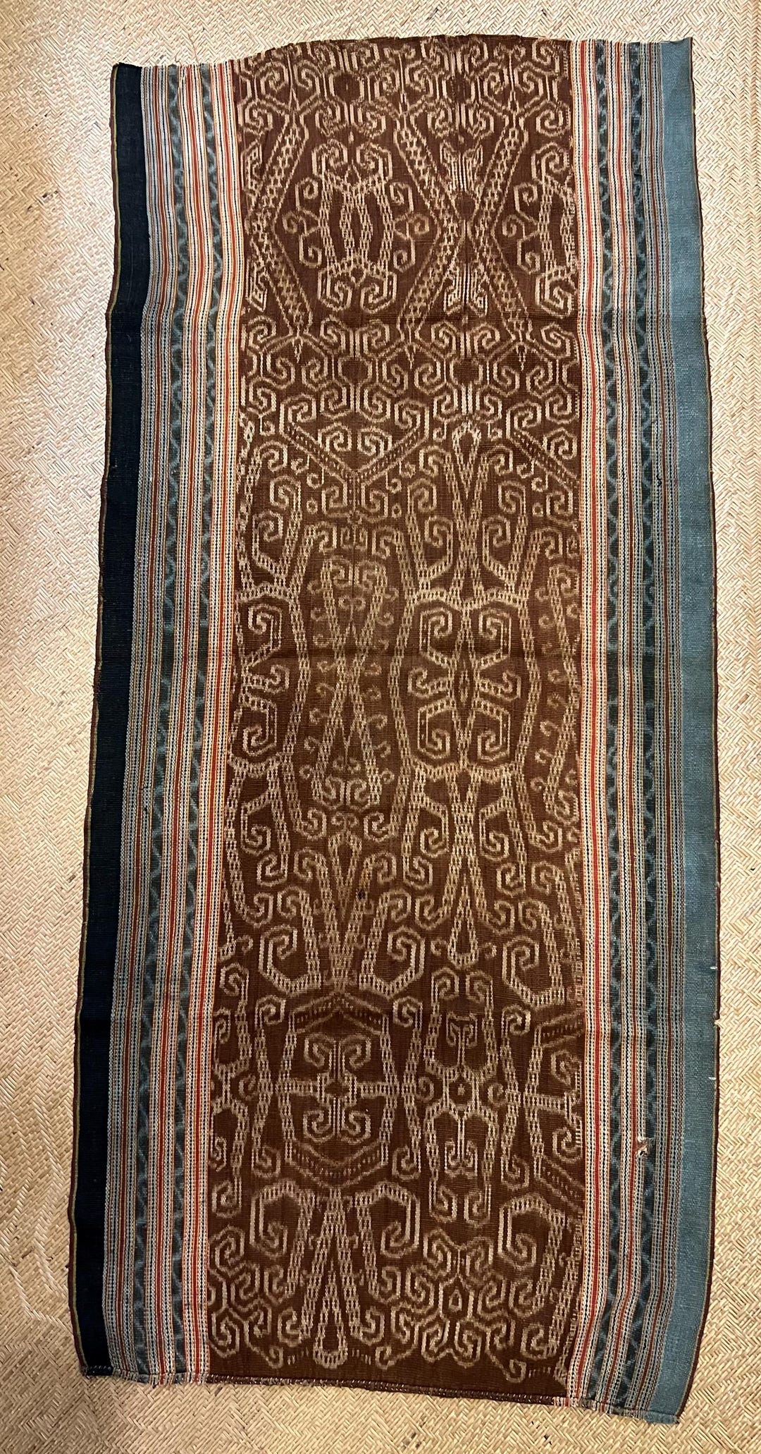 Old Borneo Iban Hand Weaving Lady Cotton Skirt/kain Kebat/bidang .this ...