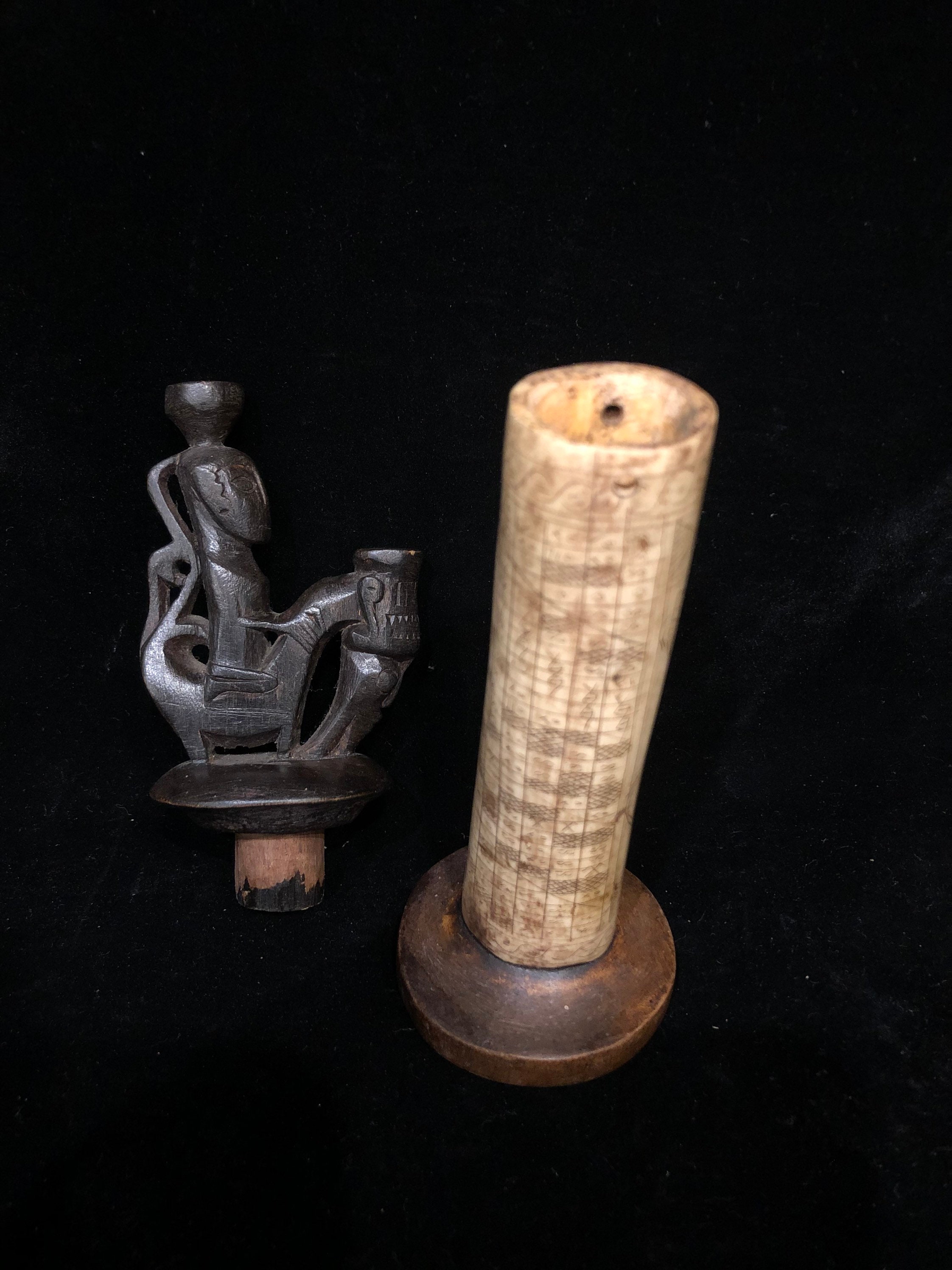 Sumatra Magic Medicine Cow Bone Container Calender Batak - Etsy