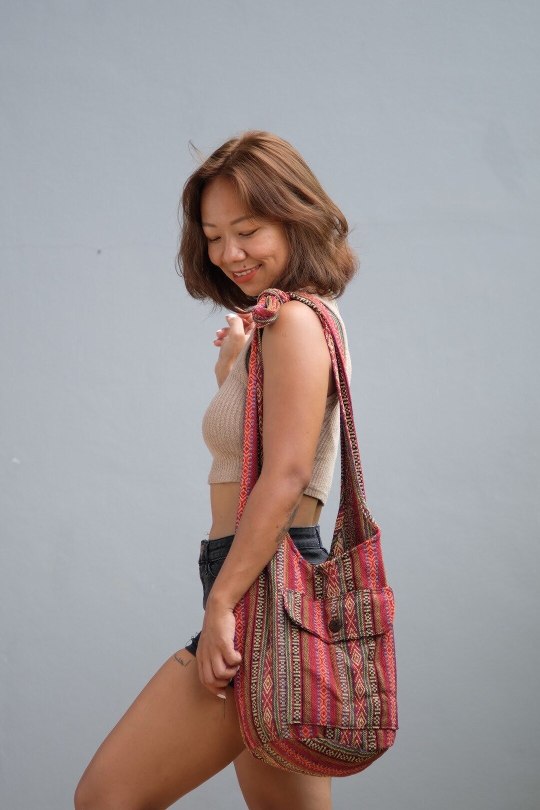 Man Crossbody Bag/ Hippie Bag/ Boho Bag/ Tote Bag/ Purse and Bags /christmas Gift /hemp Bag ...