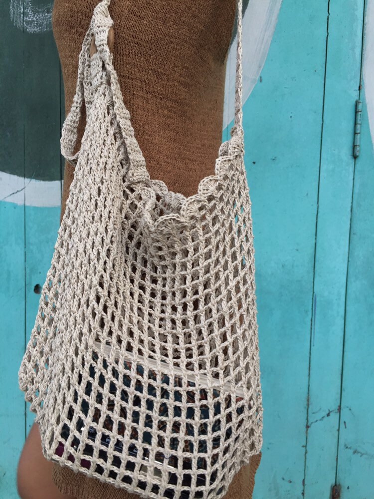 Hippie Bag// Boho Bag// Hobo Bag//vintage Boho Bag// Crochet - Etsy
