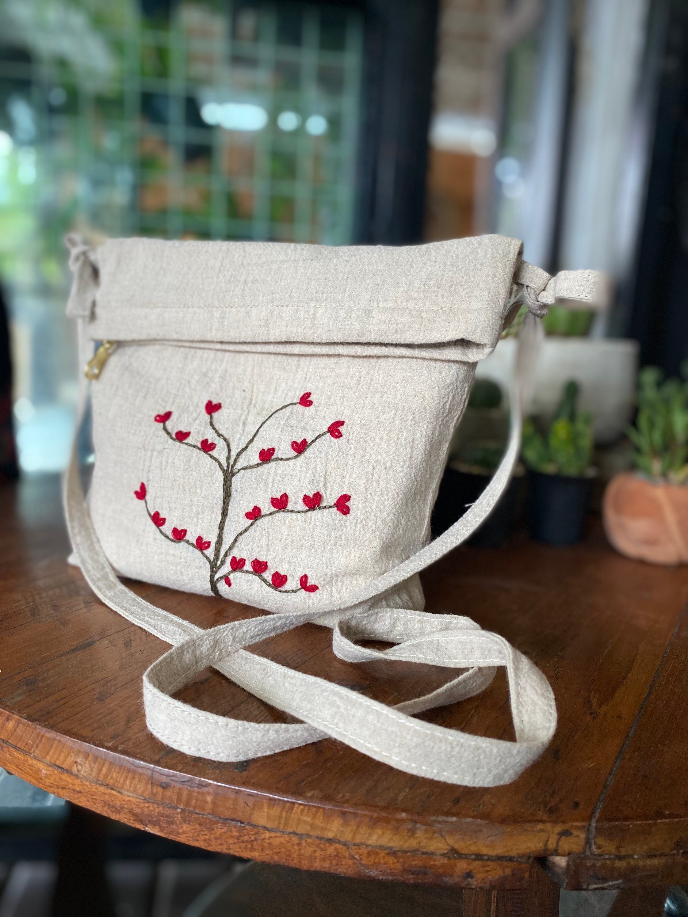 Foldover Bag / Foldover Tote / Handmade Bag / Small Crossbody - Etsy