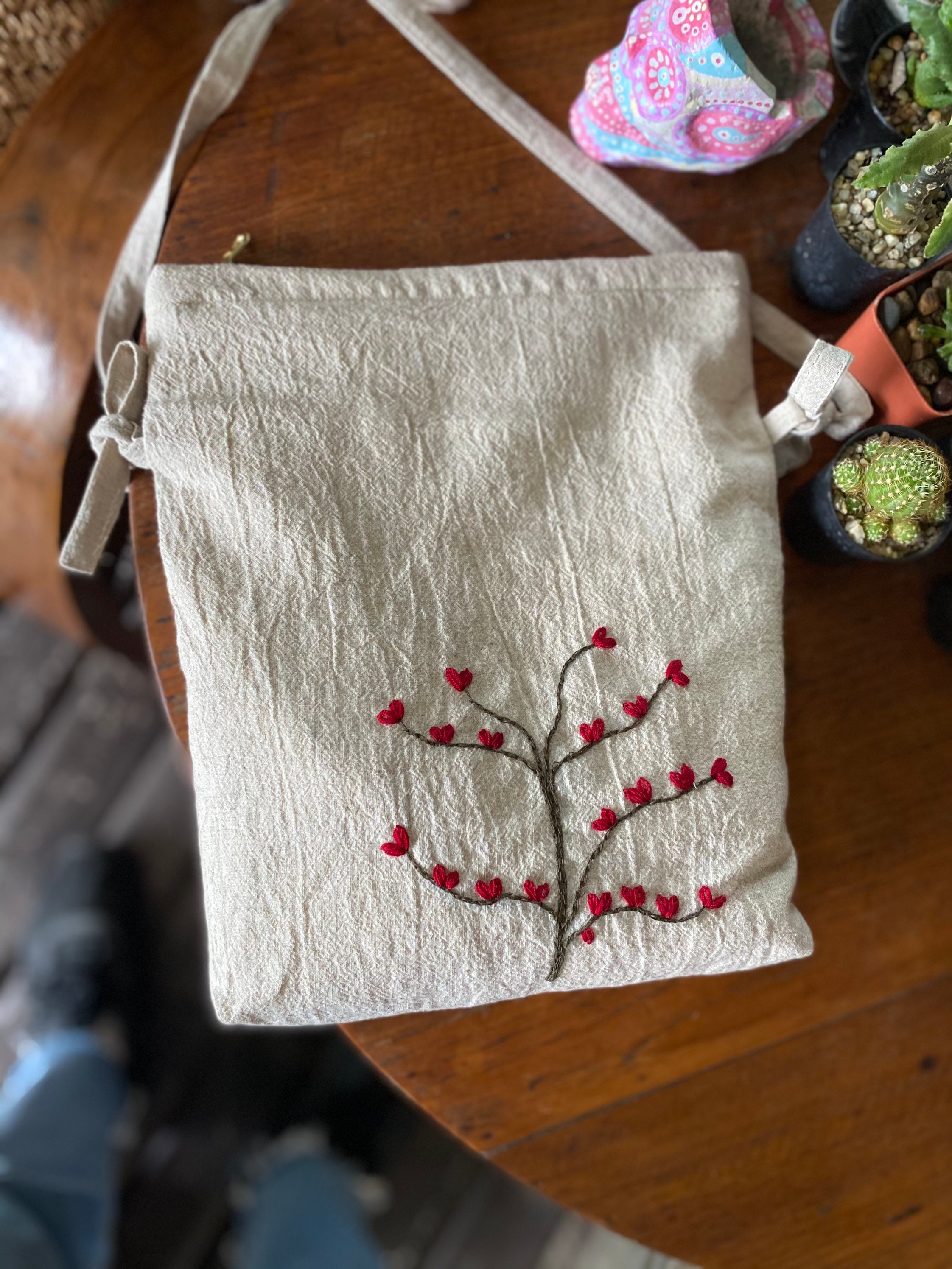 Foldover Bag / Foldover Tote / Handmade Bag / Small Crossbody - Etsy