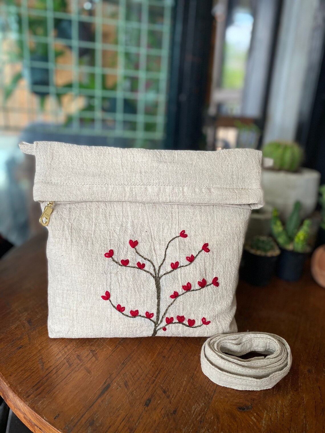 Foldover Bag / Foldover Tote / Handmade Bag / Small Crossbody - Etsy