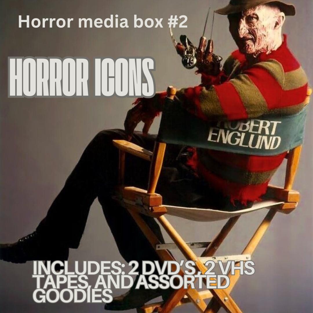 Media Mystery Box #2 Theme: Horror Icons - Etsy