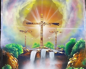 Day &night Spray Paint Art - Etsy