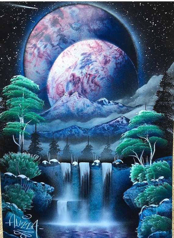 Spray Paint Art Nature