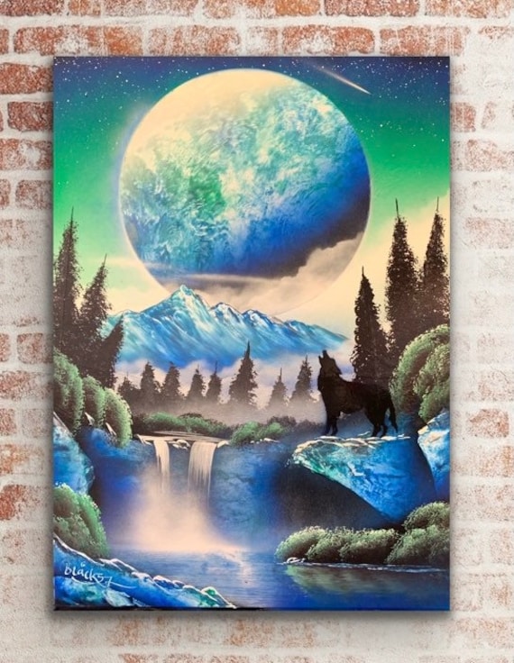 Spray Paint Art Nature