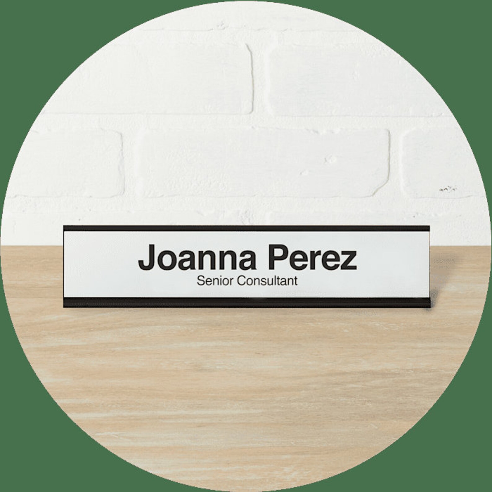 Custom Desk Name Plate || Custom Name Sign || Personalized Wood Desk ...