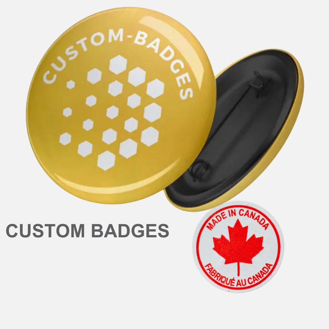 Custom Badges Logo Badges Personalized Badges Branded Custom Badges ...