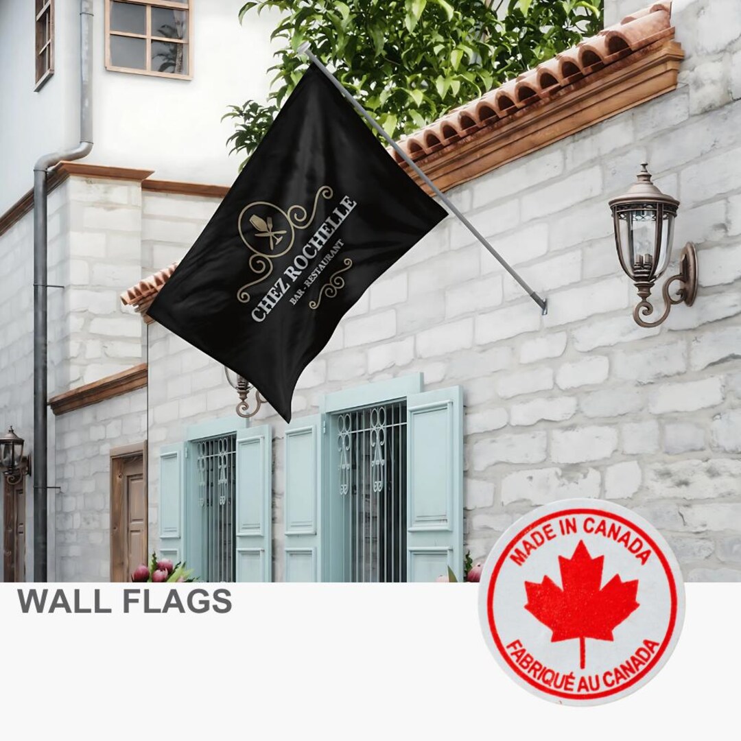 Custom Wall Flags Feather Wall Flags Printed Personalized Wall Flags ...