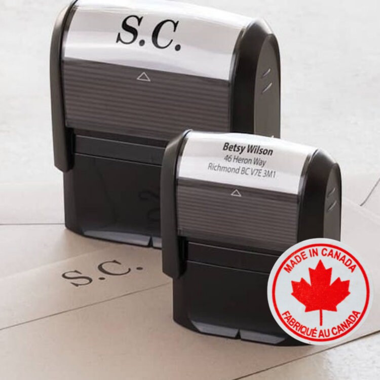 Custom Pre Inked Stamps Logo Stamp Packaging Stamp With - Etsy Canada