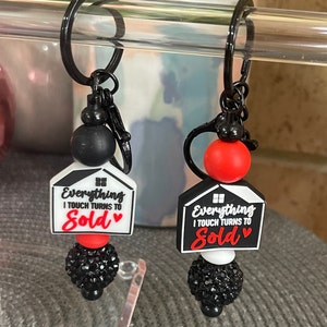 Realtor Beaded Pen or Keychain: Real Estate Agent Gift - Etsy