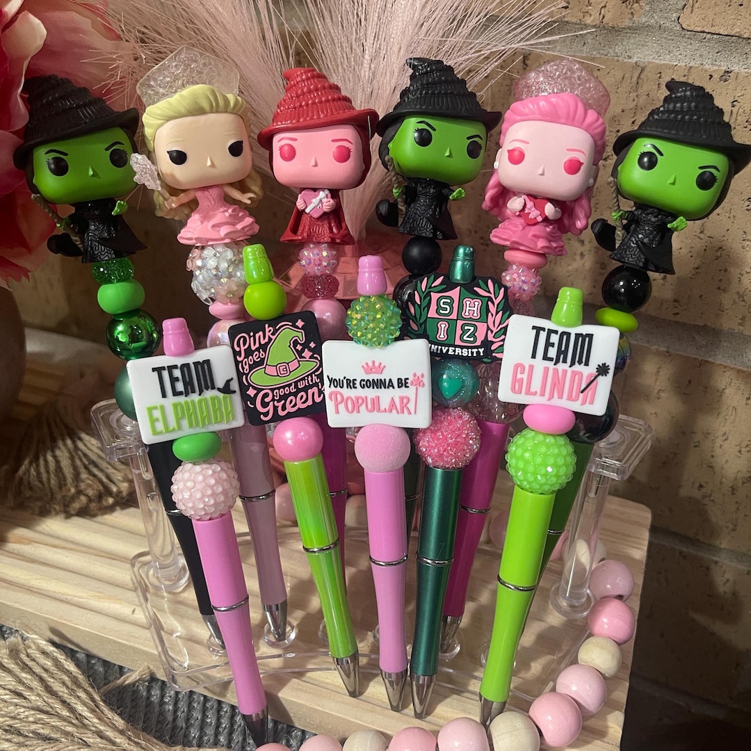 WICKED INSPIRED Pens // Wicked Pens // Elphaba and Glinda Accessories ...