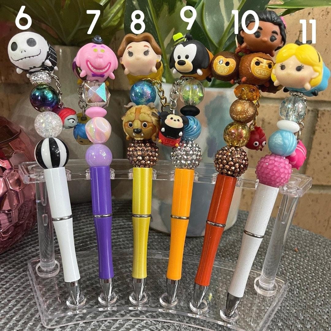 DOUBLE CHARACTER Pens // DISNEY Inspired Character Pens // Doorables ...