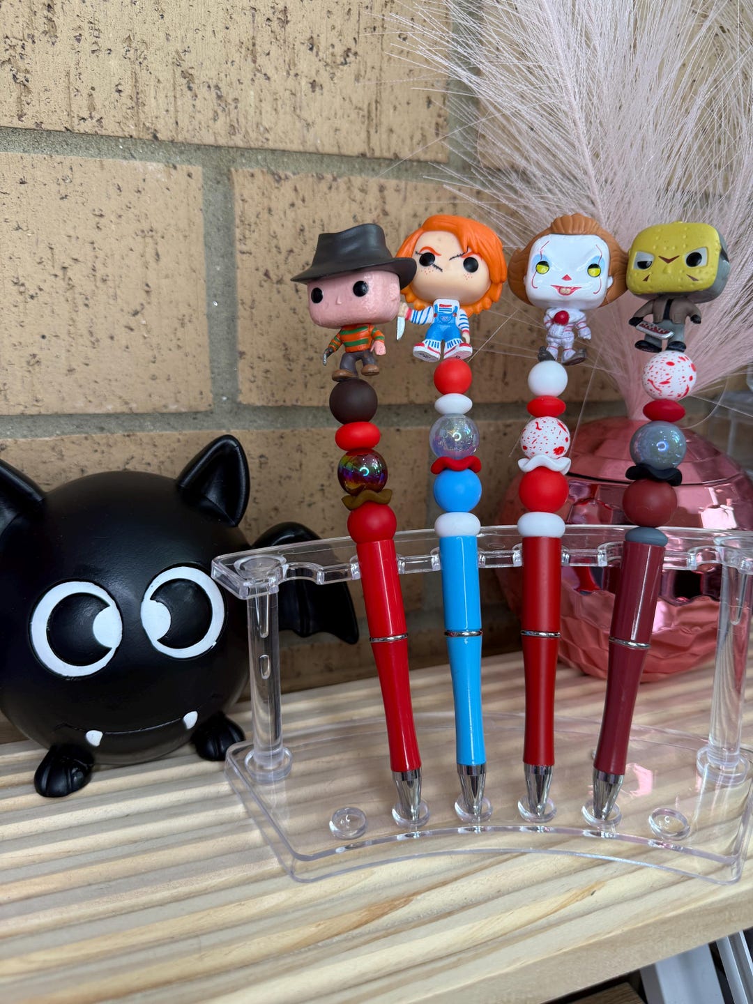 Horror Character Pens // Spooky Halloween Desk Accessory for Fans - Etsy