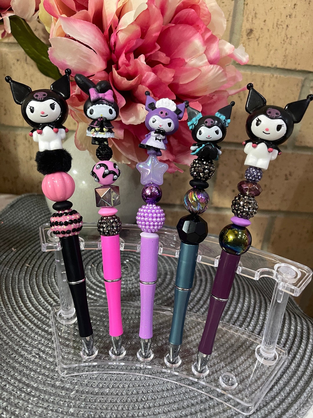Cute Sanrio-style Pens//kuromi INSPIRED Pens//sanrio Inspired Pens ...