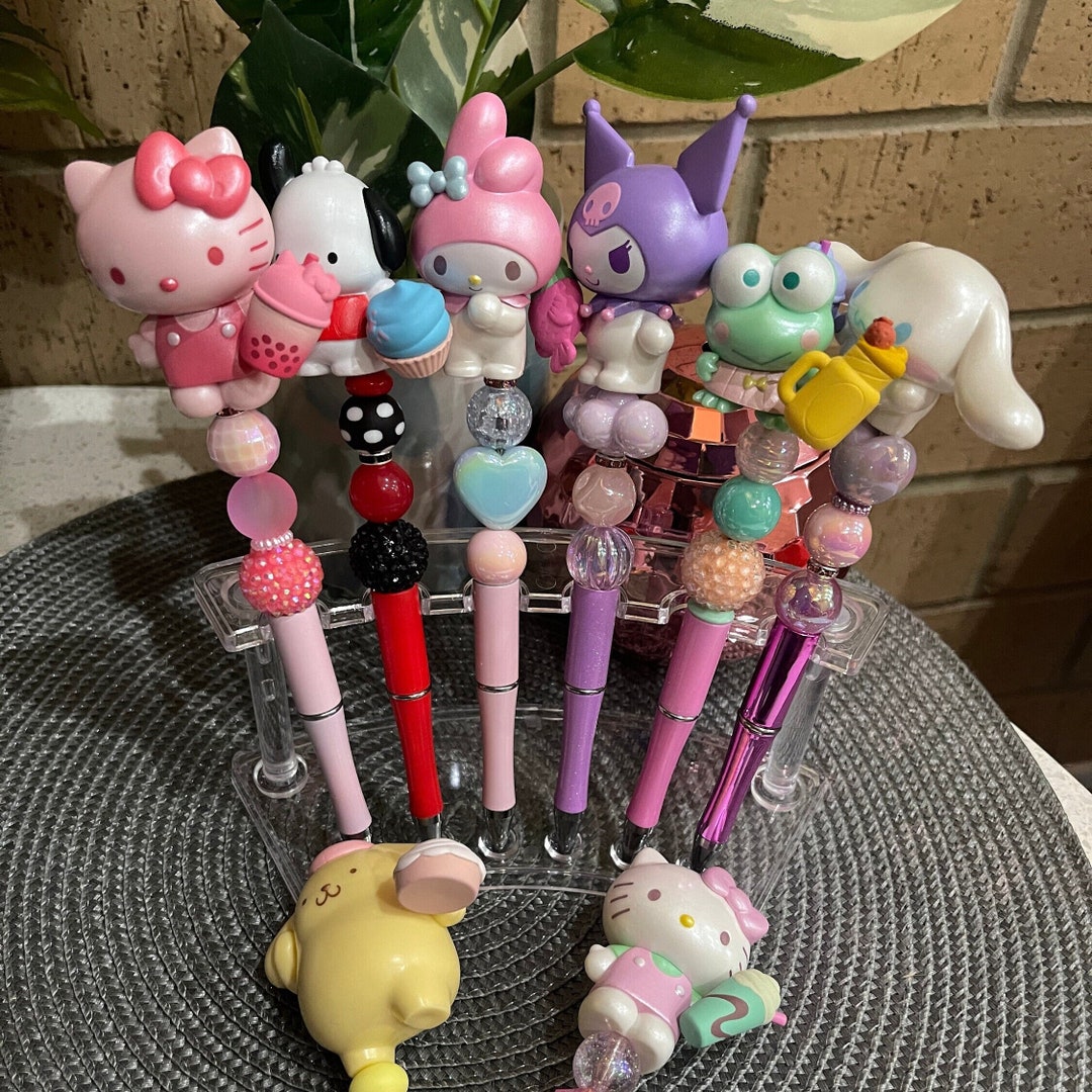 EXTRA LARGE CHARACTER Pens//sanrio Inspired Pens//handmade Pens//beaded ...