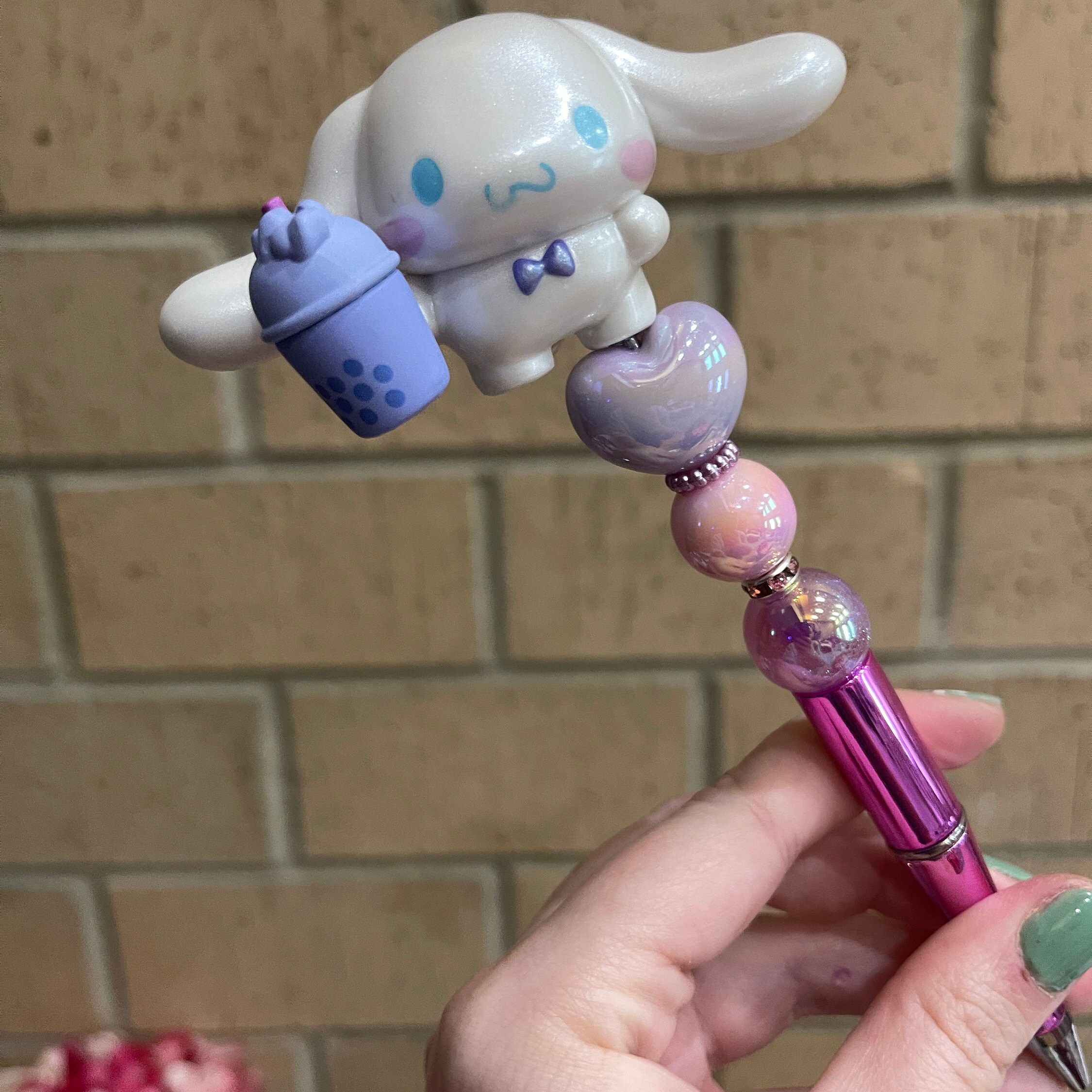 EXTRA LARGE CHARACTER Pens//sanrio Inspired Pens//handmade Pens//beaded ...