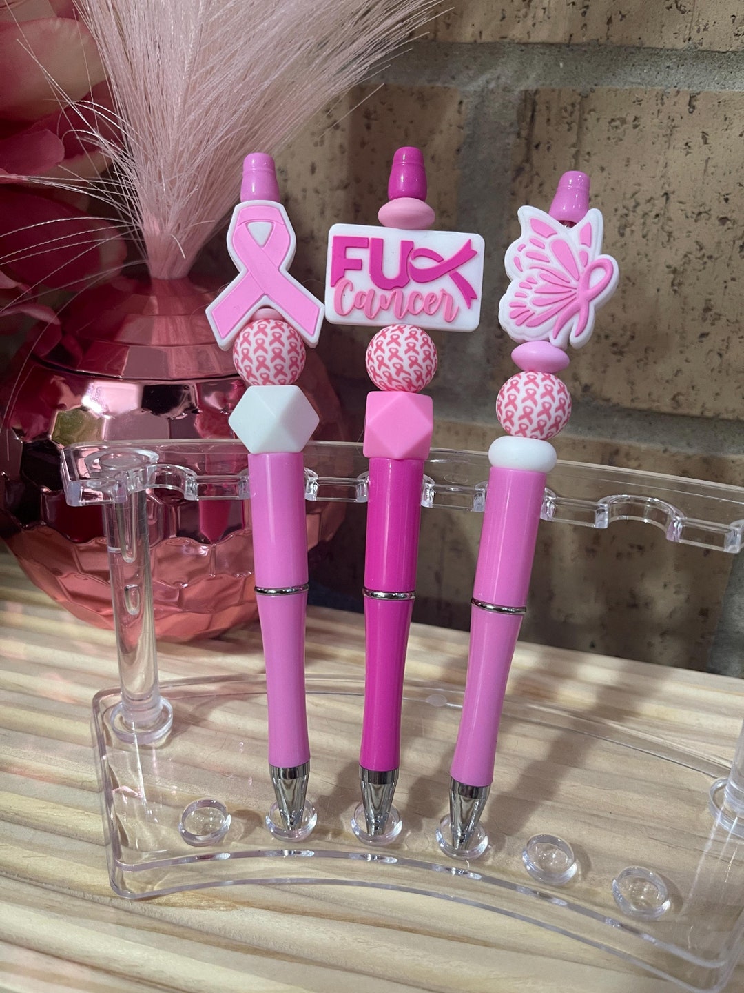 Breast Cancer Awareness Pens // Breast Cancer Awareness Month // Pink ...