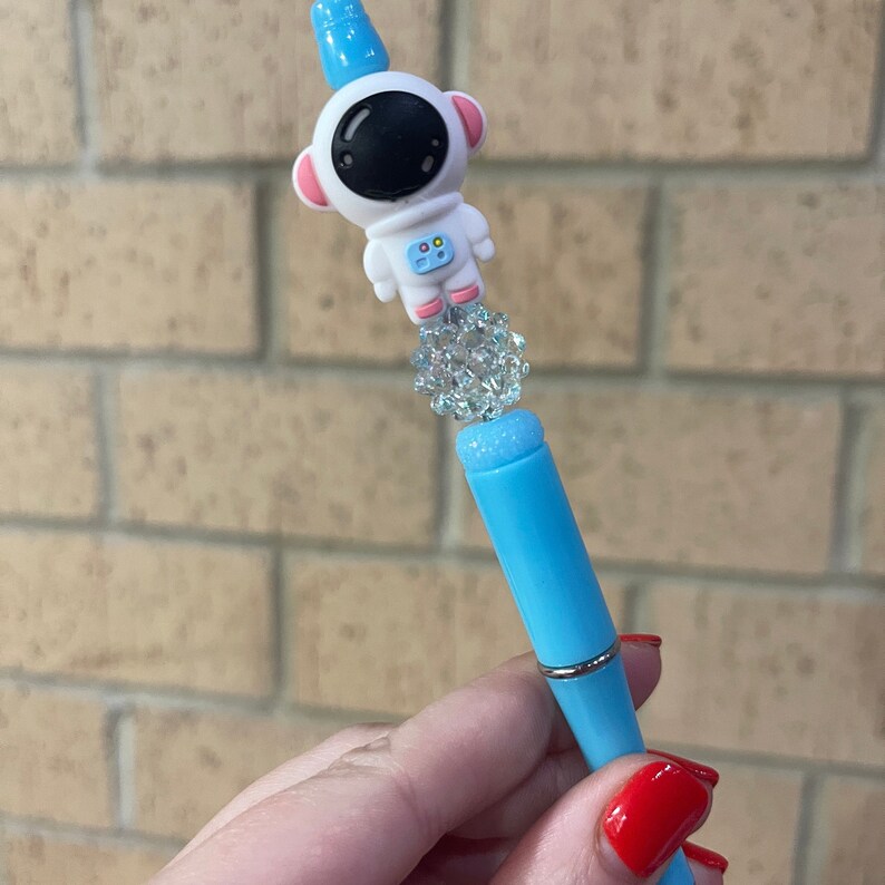 ASTRONAUT Pens // ROCKET SHIP Pens // Outer Space Pens // Extraterrestrial Pens // Gifts for Her ...